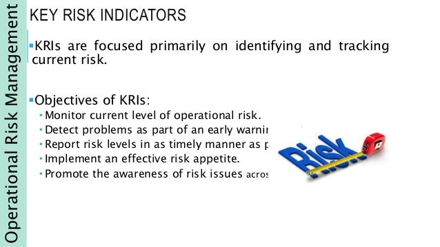 Key risk indicators shareslide