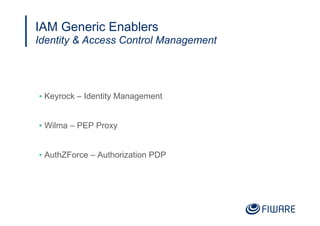 FIWARE Global Summit - Keyrock: Protecting Microservices | PPT