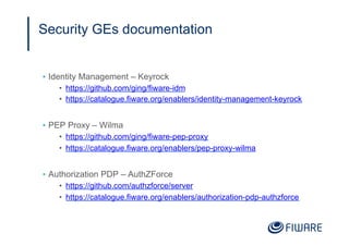 FIWARE Global Summit - Keyrock: Protecting Microservices | PPT