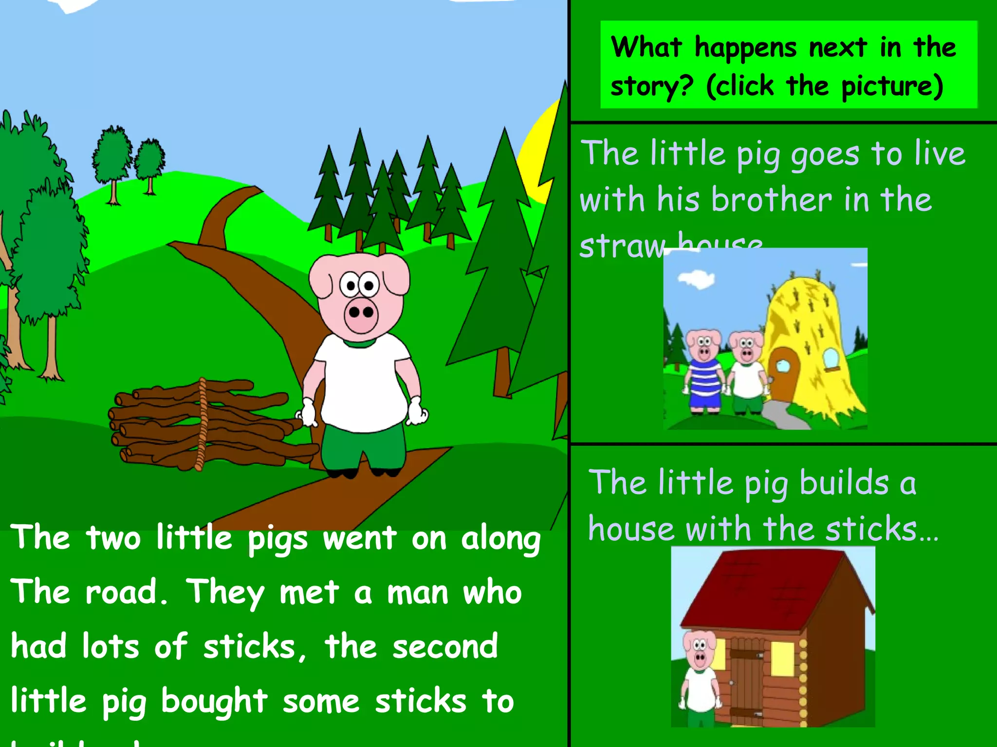 Keys to Literacy: Three Little Pigs | PPT