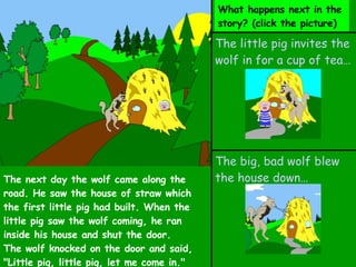 Keys to Literacy: Three Little Pigs | PPT