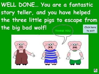 Keys to Literacy: Three Little Pigs | PPT
