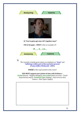 Key Scene Analysis - Booklet | DOCX
