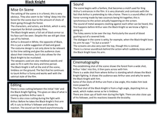 Key scene analysis grids | PPTX