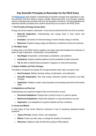 Key Scientific Principles to Remember for the PSLE Exam.pdf
