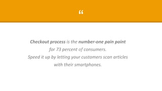 Digitizing points of sale - streamline checkout process for better ...
