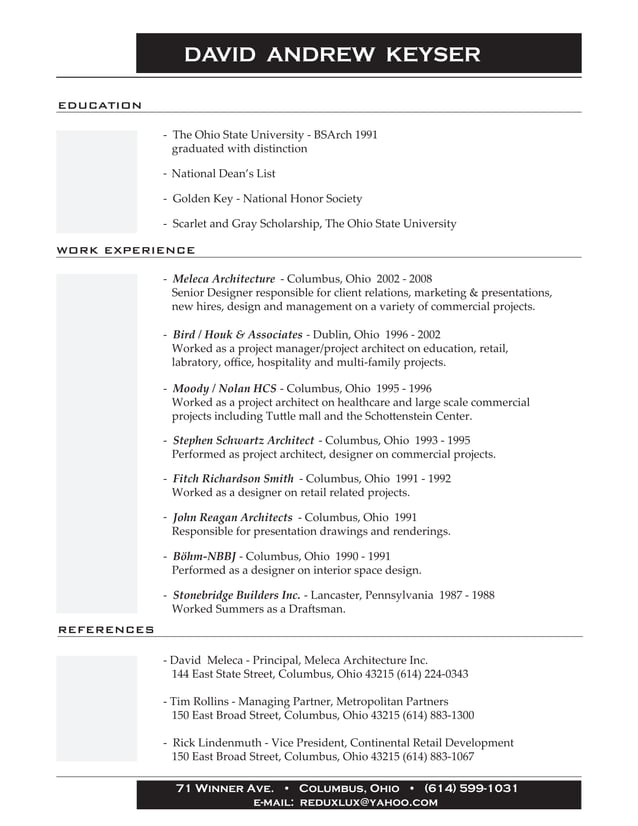 Keyser Resume 09 | PDF