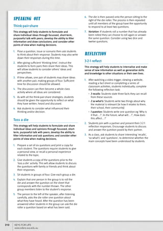 Key for Life: Teaching & Learning Strategies | PDF