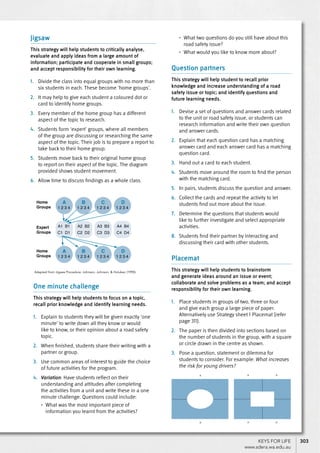 Key for Life: Teaching & Learning Strategies | PDF