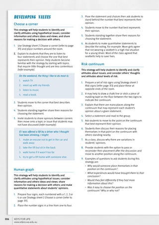 Key for Life: Teaching & Learning Strategies | PDF