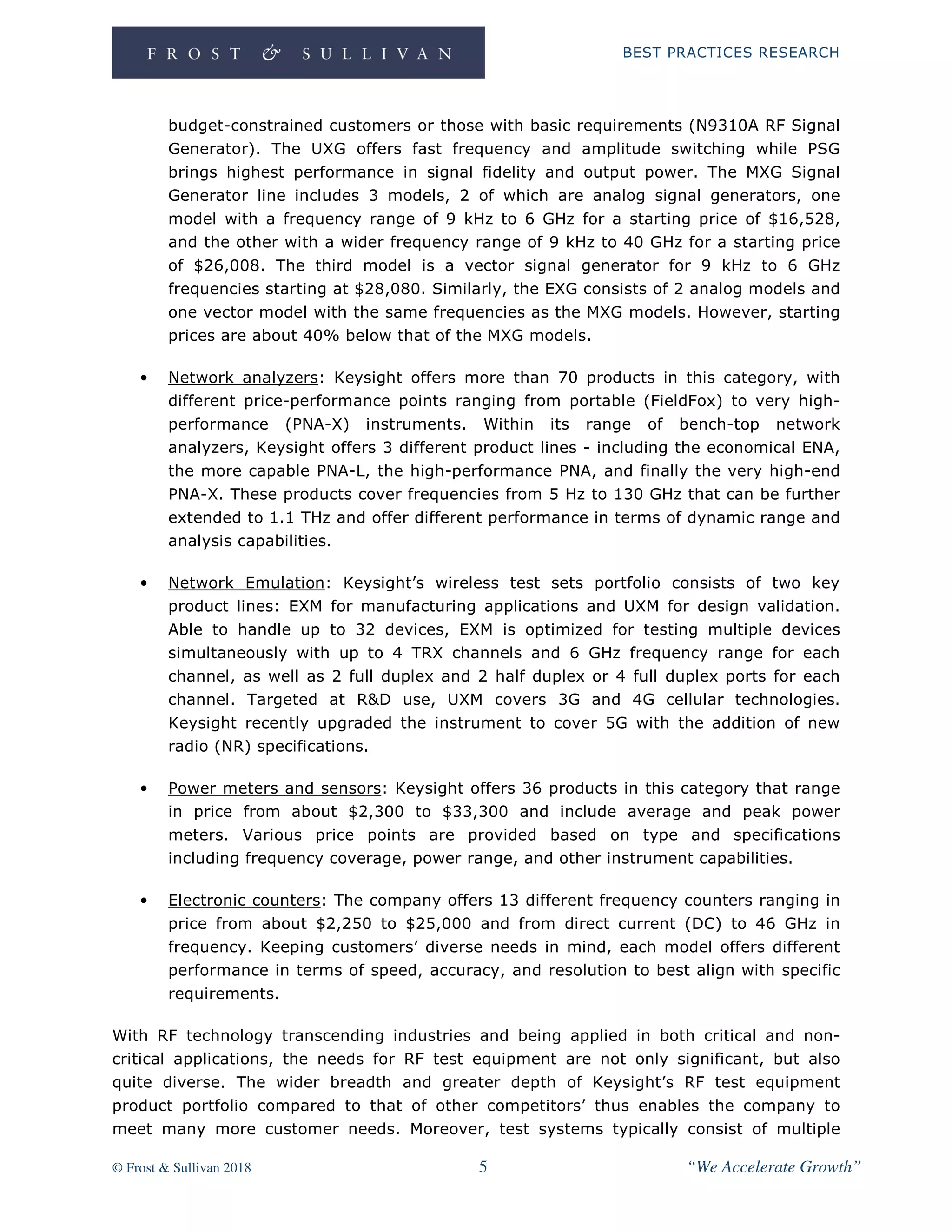 Keysight Technologies Award Write Up | PDF
