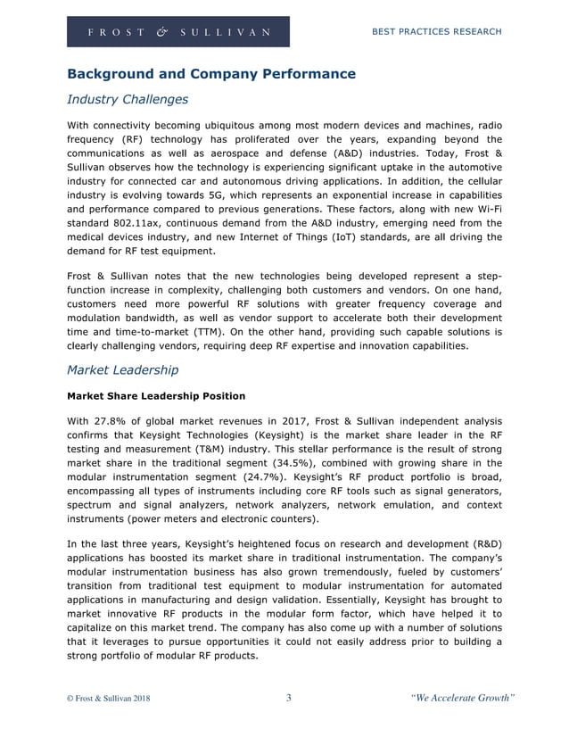 Keysight Technologies Award Write Up | PDF