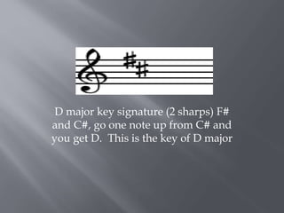 Key signatures and circle of fifths | PPTX