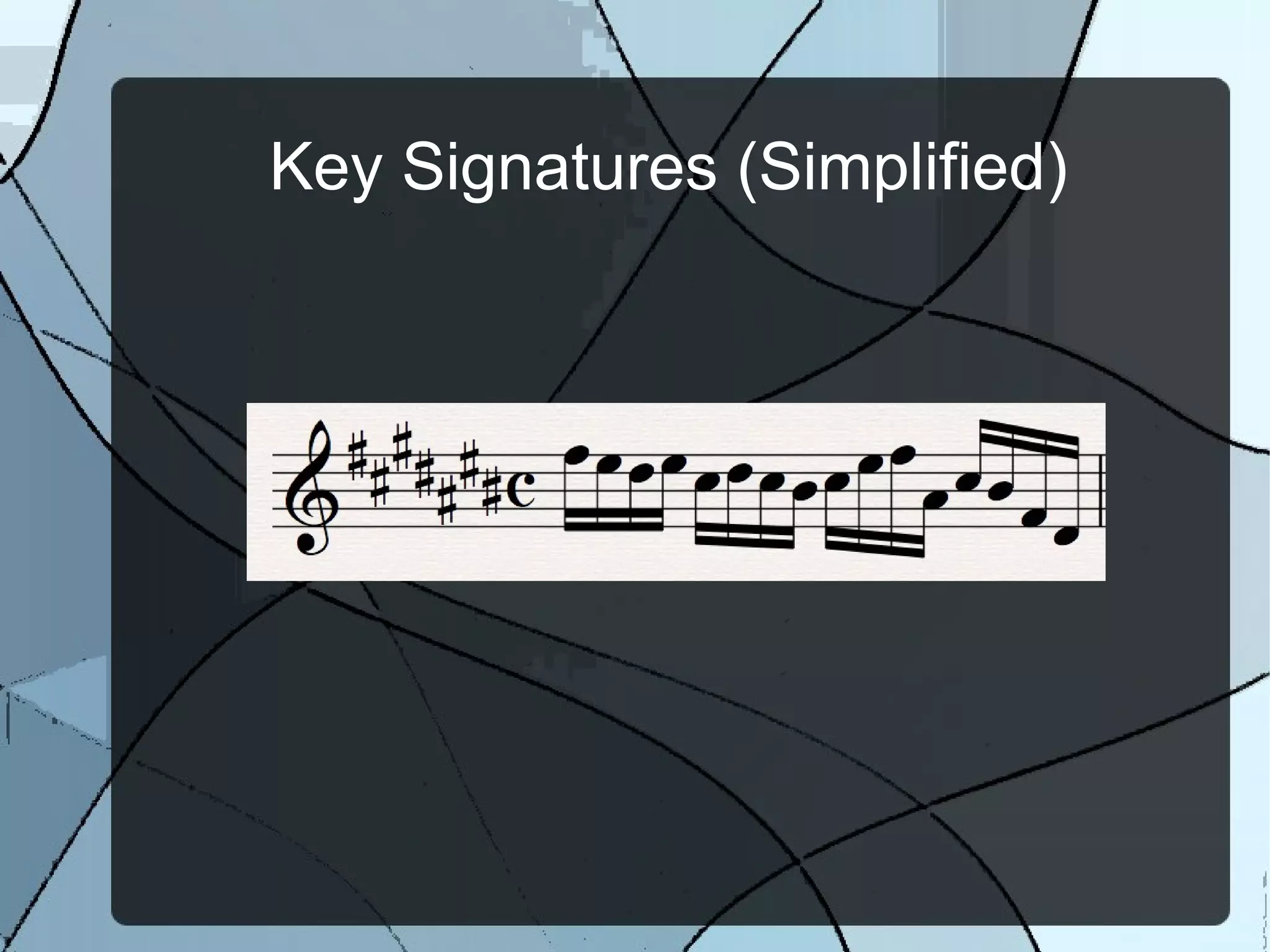 Key signatures (lesson 6) | ODP