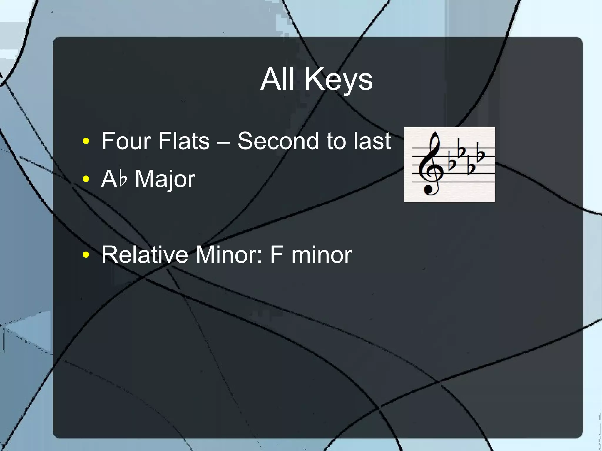 Key signatures (lesson 6) | ODP