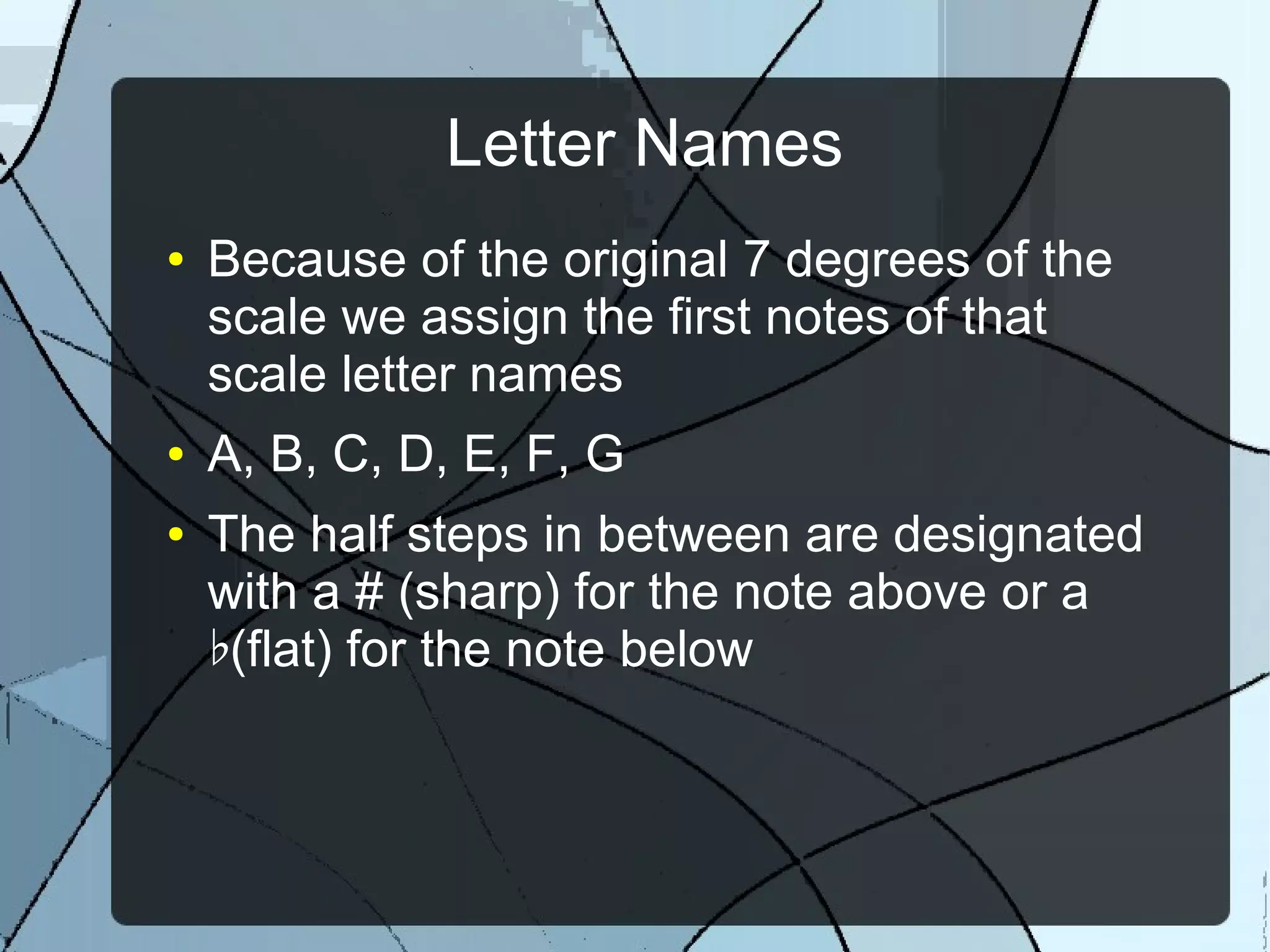Key signatures (lesson 6) | ODP