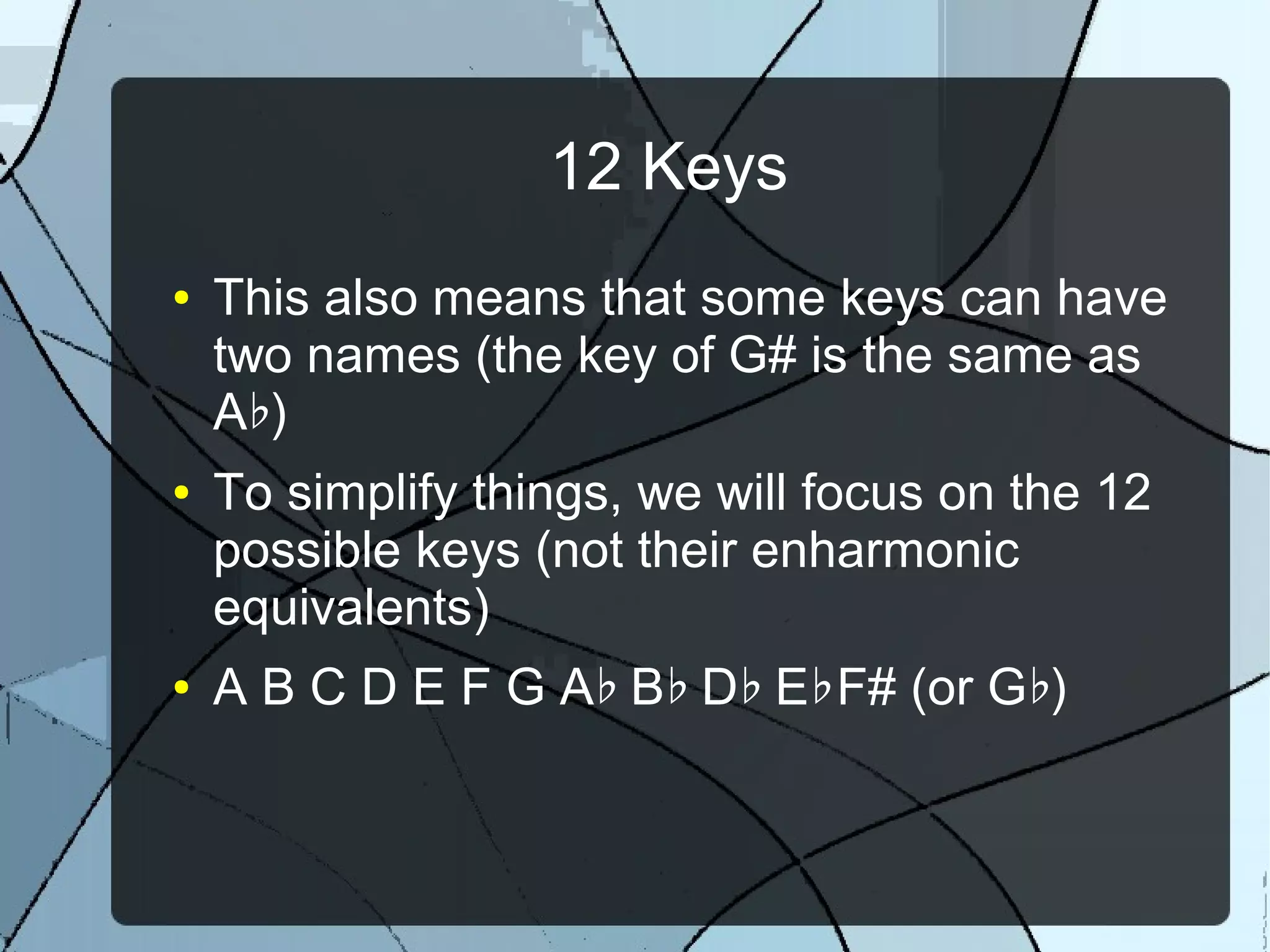 Key signatures (lesson 6) | ODP