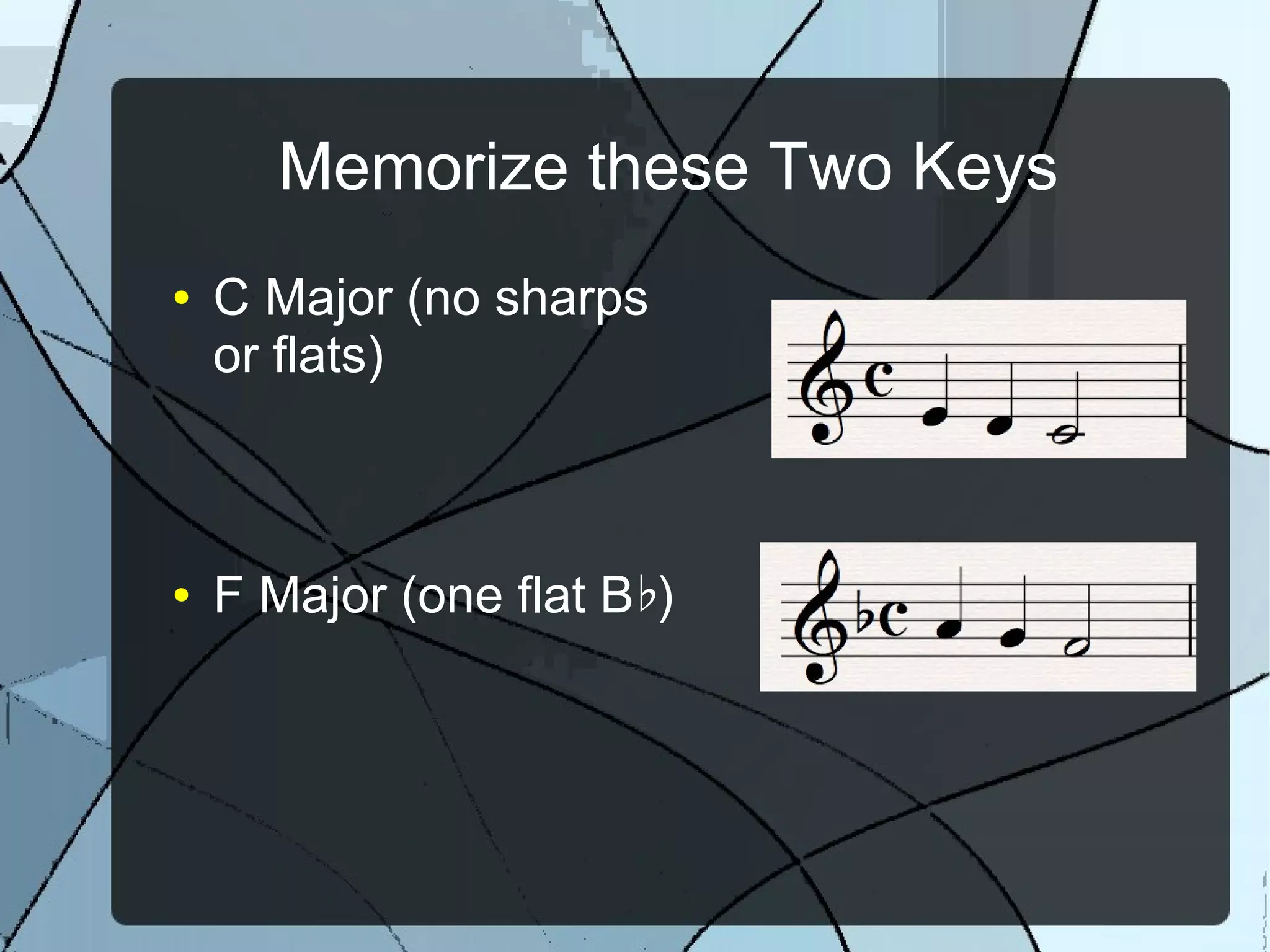 Key signatures (lesson 6) | ODP