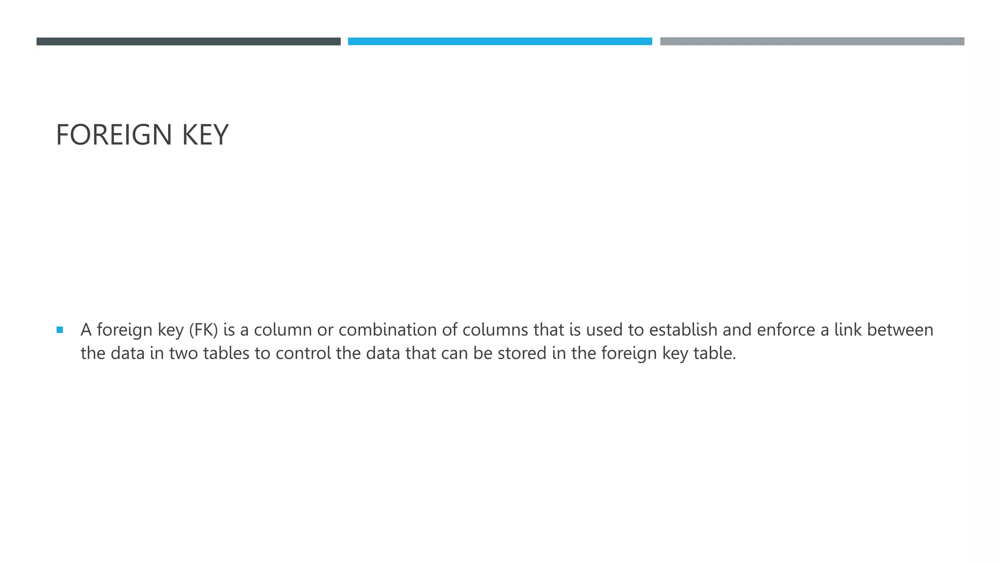 Keys in dbms(UNIT 2) | PPTX | Databases | Computer Software and ...