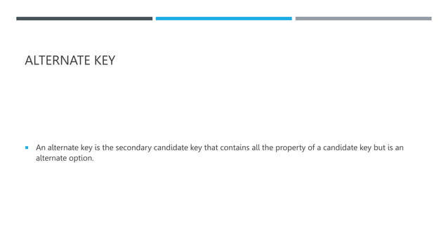 Keys in dbms(UNIT 2) | PPTX | Databases | Computer Software and Applications
