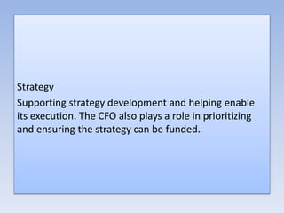 Key Skills for a Modern CFO | PPTX | Business Administration | Business