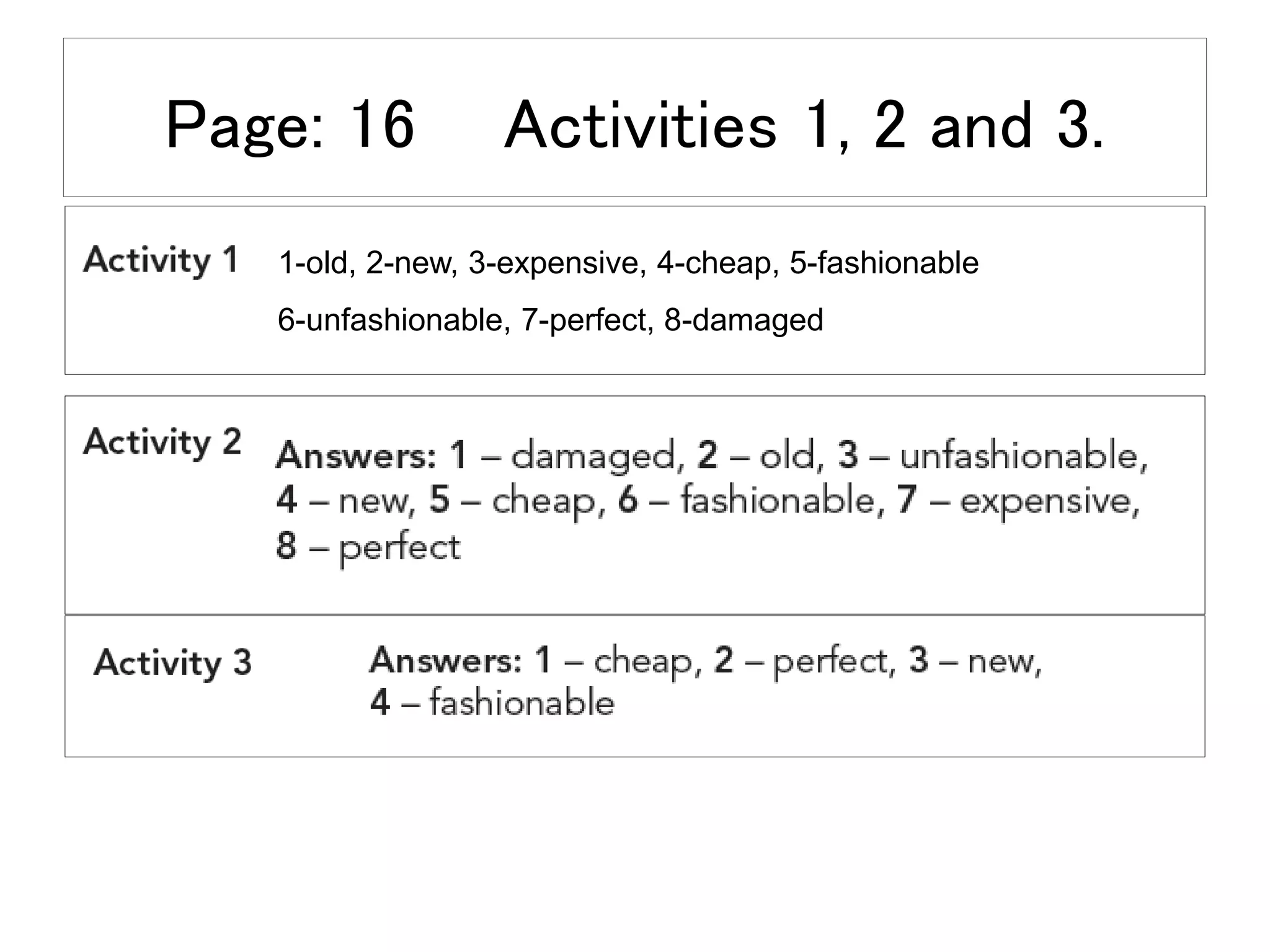 Key skills trainer 4 module 3 Exchanging things | PPT