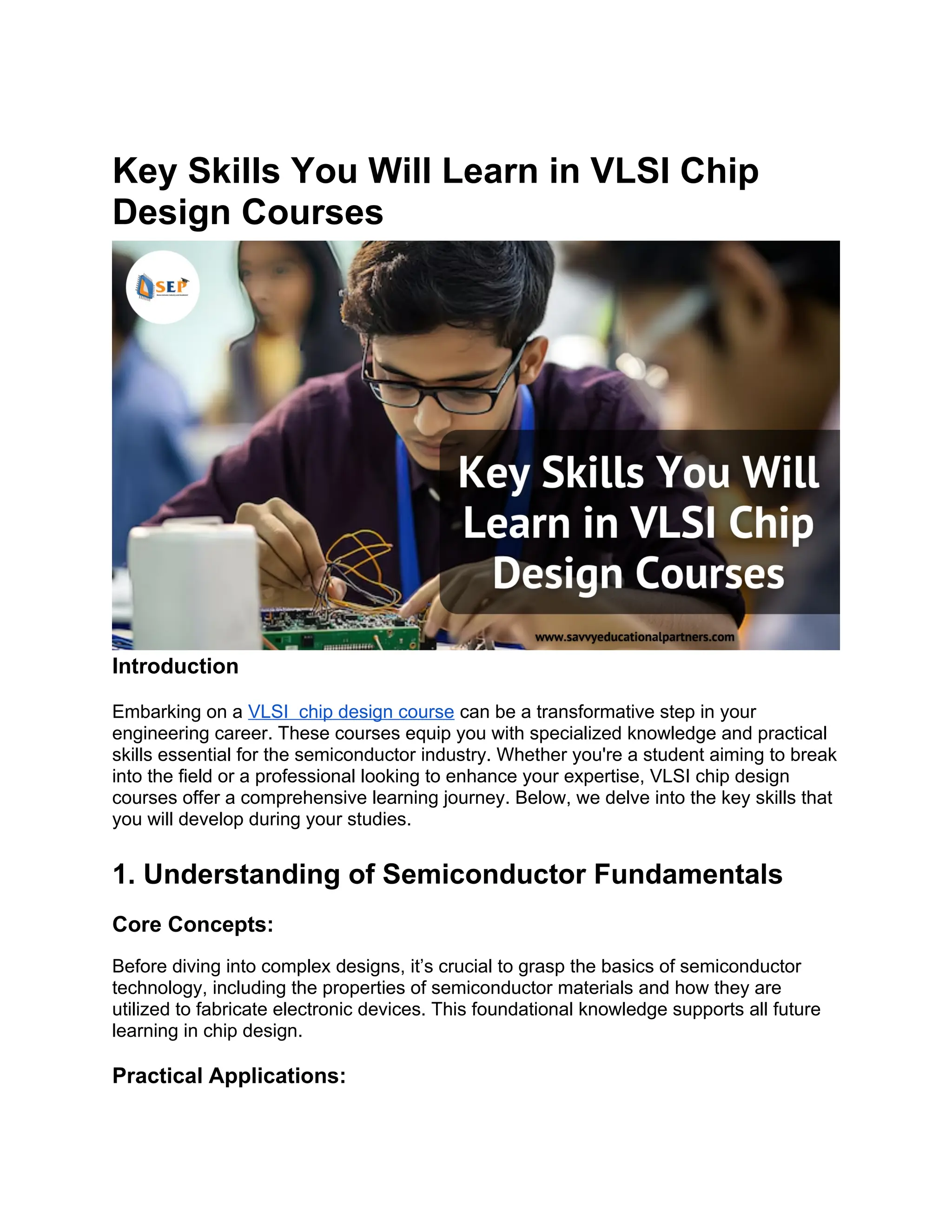 Key Skills You Will Learn in VLSI Chip Design Courses.docx
