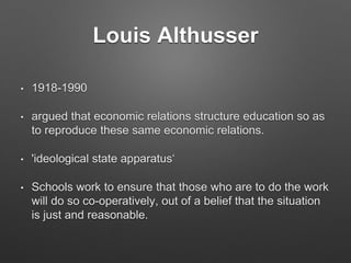 Key Sociologists (Marxists and Functionalists) | PPT