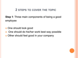 Keys of being a good employee.pptx