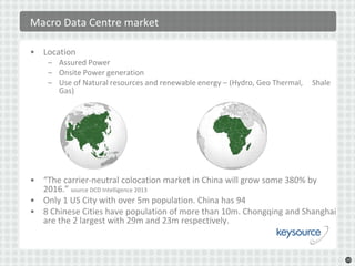 Keysource presentation The right approach to Data Centre Deployment ...