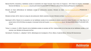 Modelo de sustentación para licenciatura en psicología en ppt | PPTX