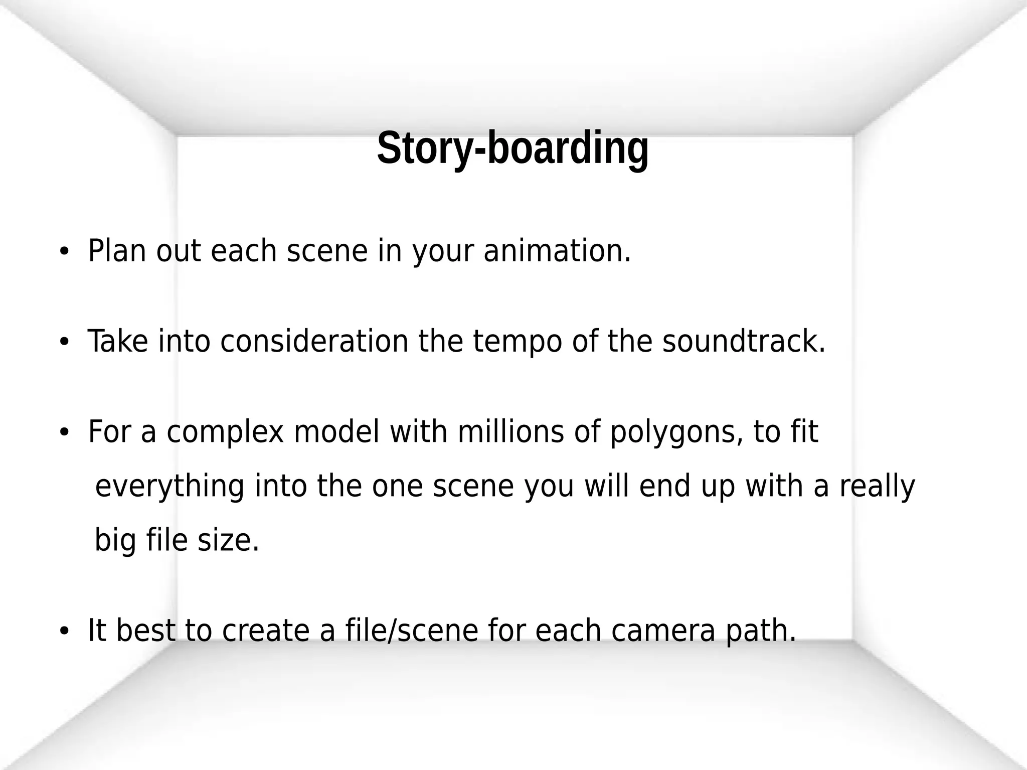 Key Stages in Architectural Animation Process | PDF