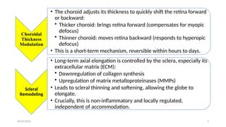 Emmetropization: Key Developmental Stages | PPTX
