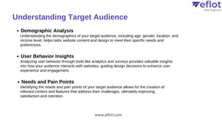 Key Steps in Website Design and Development presentation | PDF