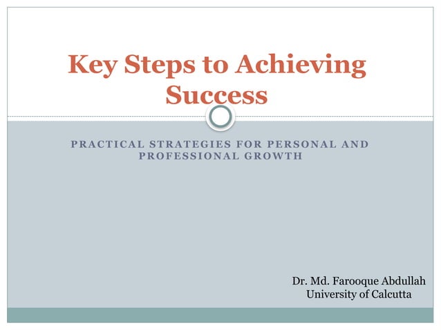 Key Steps to Achieving Success.......pptx