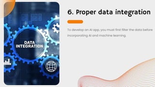 Steps of AI App Development | PPTX
