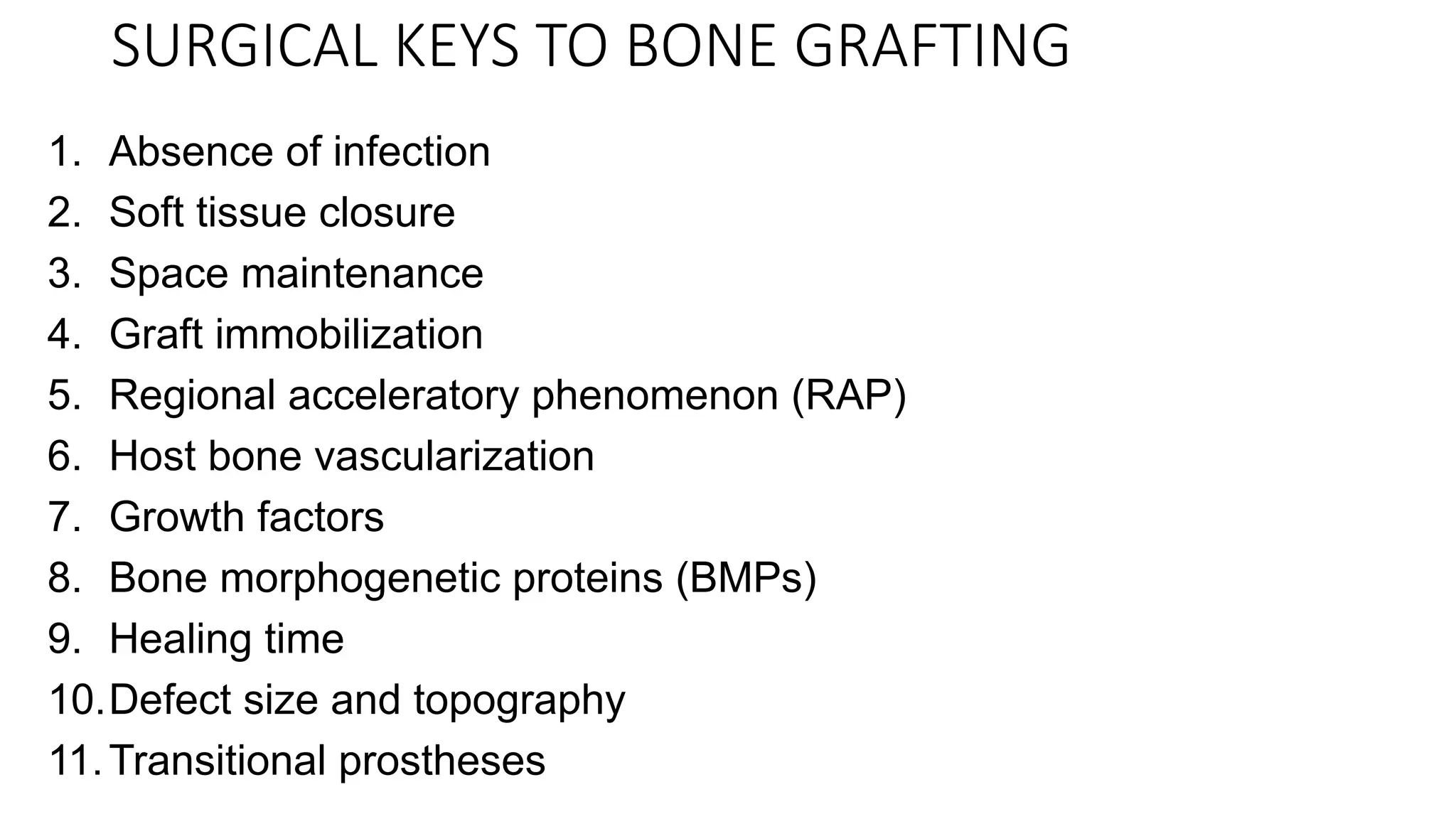 Keys to bone grafting and bone grafting Materials - Dr Smijal Gopalan ...
