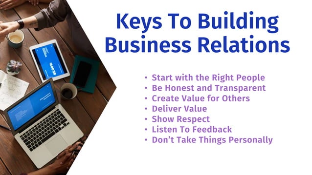 Keys to Building Business Relationship | PPT