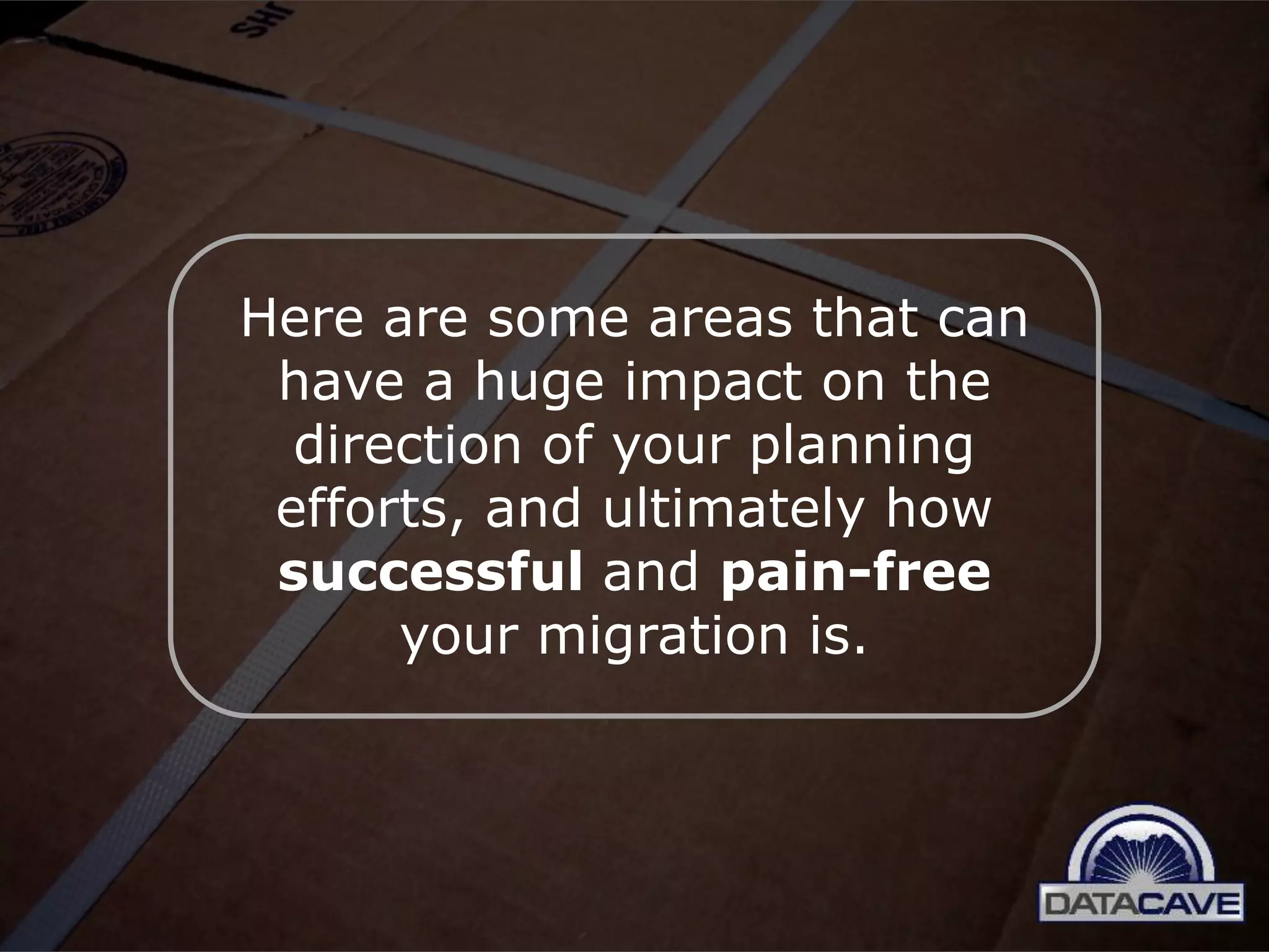 Moving Your Data Center: Keys to planning a successful data center ...