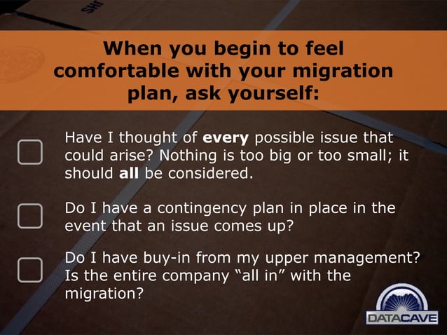 Moving Your Data Center: Keys to planning a successful data center ...