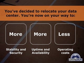Moving Your Data Center: Keys to planning a successful data center ...
