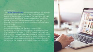 State Bank Of India.! | PPT