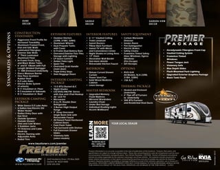 Keystone Bullet Premier 2013 Brochure | PDF