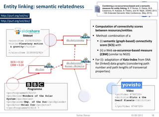 From Data to Knowledge - Profiling & Interlinking Web Datasets | PPT