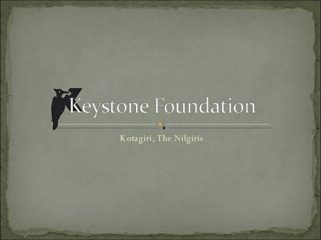 Keystone Foundation | PPT