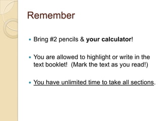 Keystone 2013 literature revised | PPT