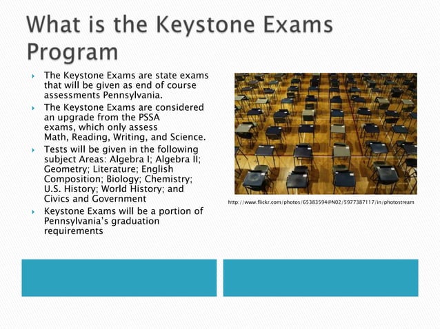 Keystone exams program | PPTX