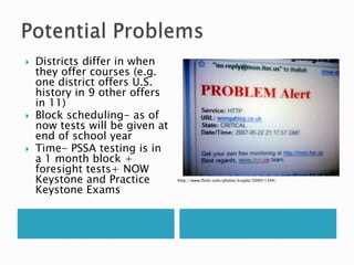 Keystone exams program | PPTX