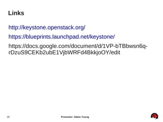 Openstack Keystone | PDF