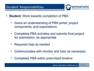 Keystone Exam & PBA Update | PPT | Professional School | Postgraduate ...